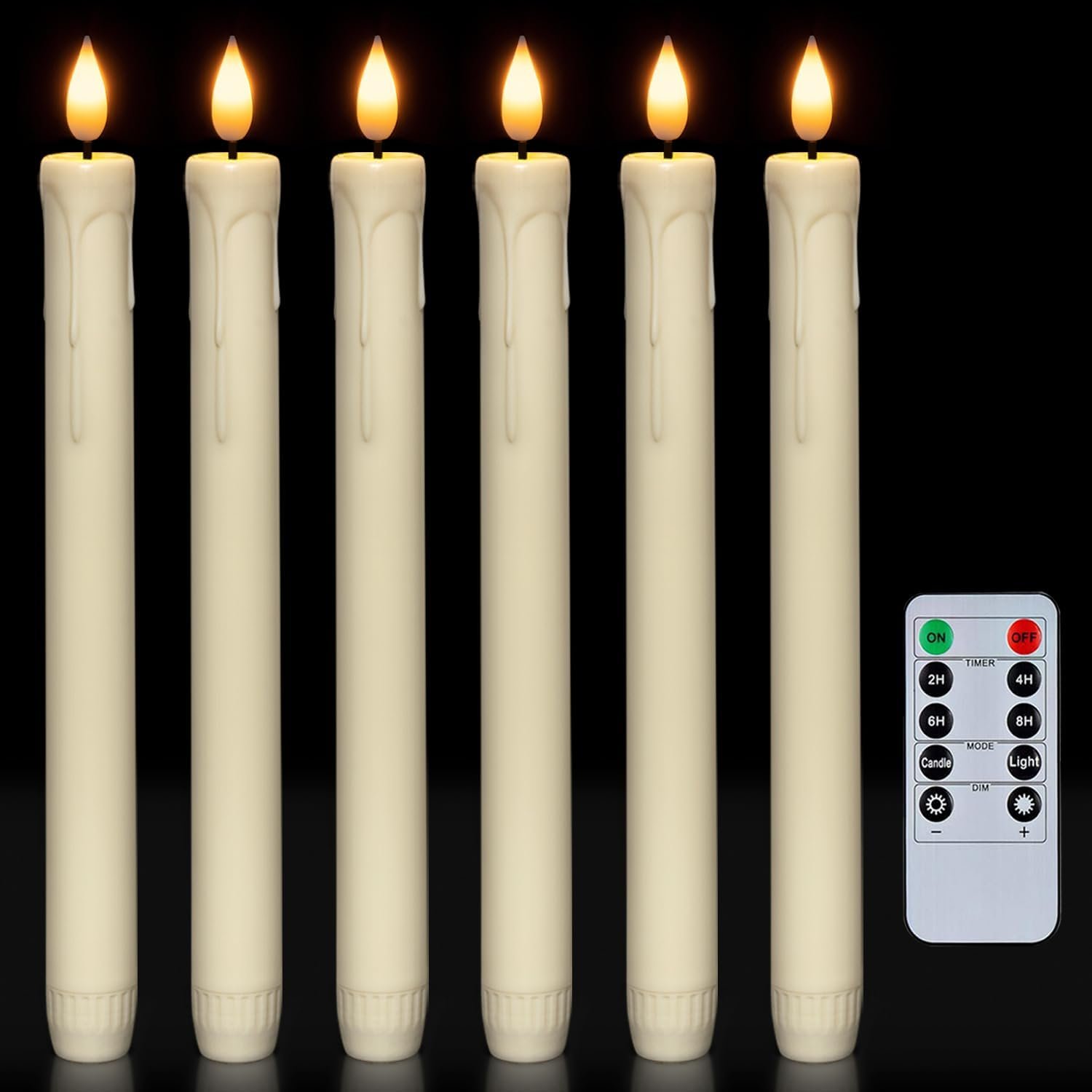 Tip of the Day: LED Taper Candles with Remote